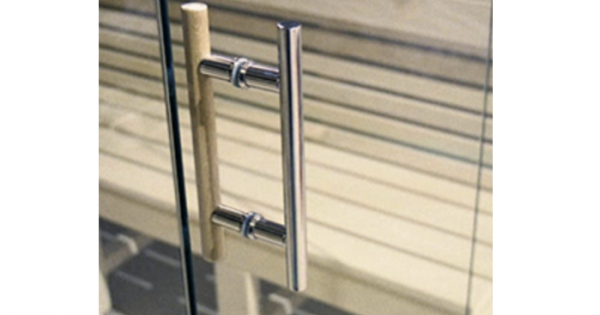 H handle wood stainless steel 300 450